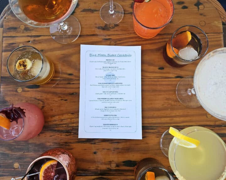 Menu - Blue Moon Bistro
